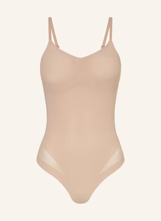 Calvin Klein Shape-Body Stay-Put Mesh beige