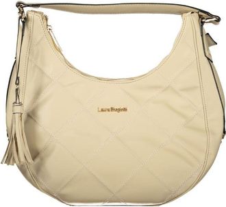 Laura Biagiotti Beige PVC Damenhandtasche