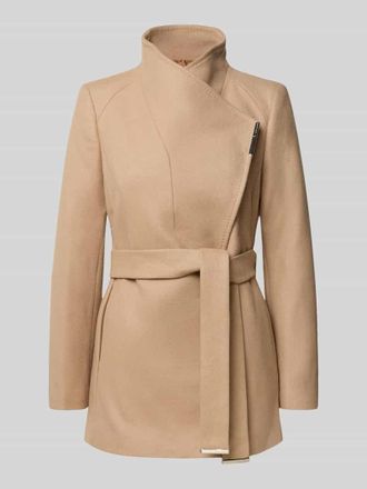 Ted Baker Kurzmantel aus Woll-Mix mit Bindeg&uuml;rtel Modell ROSESS