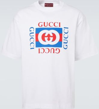 Gucci T-shirt Interlocking G en coton