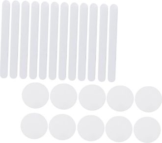 Garneck 22stücke Badezimmerbedarf Anti-rutsch-Aufkleber Bodenaufkleber Klebeaufkleber Für Duschräume Badewannen Mit Starkem Klebstoff Einfach Anbringbar Und L