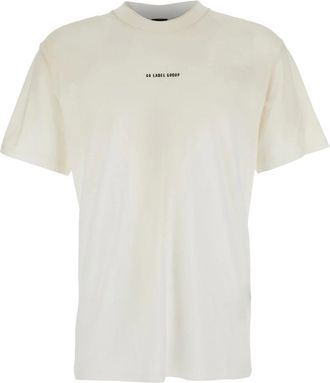 44 Label Group Homme, Tops, Blanc, Taille: L Rlxd Slim Tee