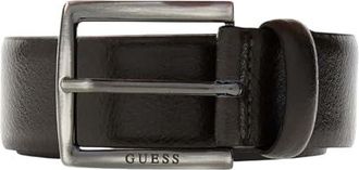 Guess Cuir ceinture Leather Belt H35 W115 Brown marron fonc&eacute;