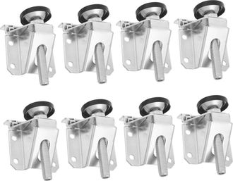 Angoily 8 St&uuml;ck tischbein-nivellierer M&ouml;belbeinpolster Hochleistungsm&ouml;bel F&uuml;&szlig;e Silver