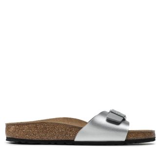 Birkenstock Pantoletten Birkenstock Madrid Bs 0040413 Silberfarben
