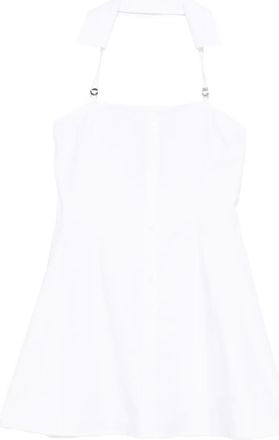 Coperni robe boutonnée à dos nu - Blanc