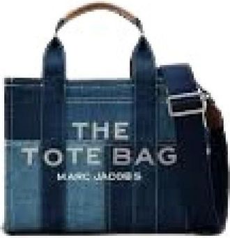 Marc Jacobs Femme, Sacs, Bleu, Taille: ONE Size The Medium Tote Bag