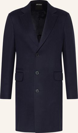 Ermenegildo Zegna Zegna Wollmantel blau
