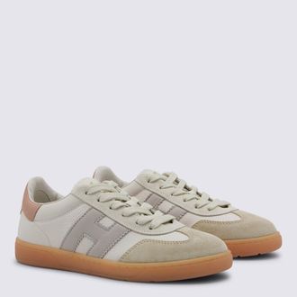 Hogan Womens Sneakers Bianco-Grigio-Nebbia _cover Le Sole El Bianco/grigio/nebbia