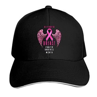 Generic Casquette Trucker Ruban Rose, Mois National De Sensibilisation Au Cancer du Sein, Papa Vintage Casquettes De Golf Classique Chapeau pour Sports Voyage