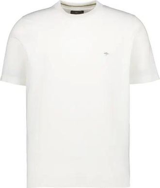 Fynch-Hatton Fynch-Hatton Herren T-Shirts wei&szlig;