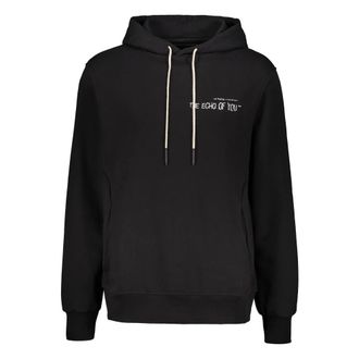 ISO.POETISM Cotton Hoodie - - Sweatshirts & Hoodies - Herren - Schwarzk - M