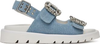 Eva Minge Sandalen Eva Minge SNOWDROP-I75-563 Blau