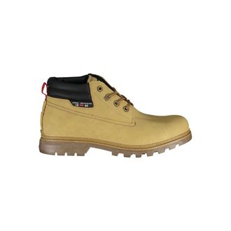 Carrera Beige Schn&uuml;rstiefel mit Kontrastdetails - - Shoes - Herren - Beige - 44 EU