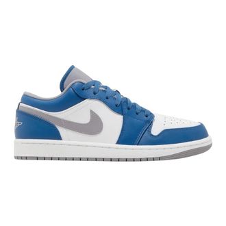Nike Jordan Femme, Chaussures, Bleu, Taille: 40 EU Air Jordan 1 Low True Blue
