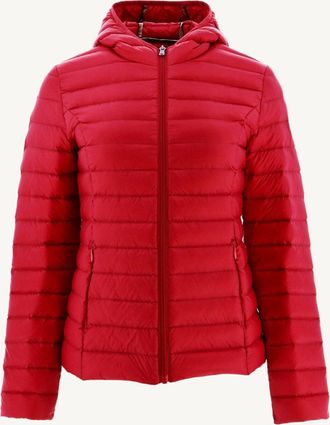 Jott Doudoune l&eacute;g&egrave;re &agrave; capuche Rouge Cloe - Taille XS