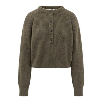 Iro Iro, Femme, Pulls, Vert, Taille: 40 FR Pull ras du cou Alano