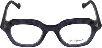 Yohji Yamamoto unisex, Accessoires, Noir, Taille: 48 MM Look022 Eyeglasses