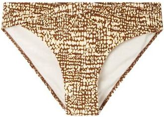 Women'secret Culotte de Bikini Solare Bas, Brown Print, S Femme