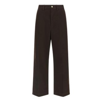 Polo Ralph Lauren Crop Chino - - Trousers - Damen - Braun - 2XL