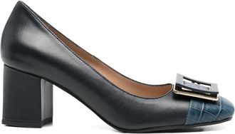 Sergio Moretti Escarpin Ferm&eacute; Classique - Femme - Chaussures - Bleu - Taille: 38 EU