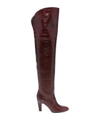 Chlo&eacute; Bottes - Marron
