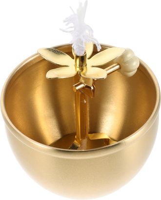 Luxshiny Vintage Kerosinlampe f&uuml;r Buddhistischen Altar mit Verstellbarem Metall-lampendochthalter Retro Butterlampe f&uuml;r Tempelbeleuchtung und Spirituelle Hausr