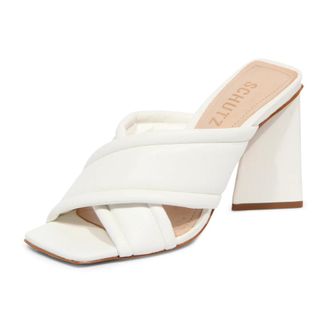 Schutz Umweltfreundliche wei&szlig;e Sandalen - - Shoes - Damen - Wei&szlig; - 36 EU