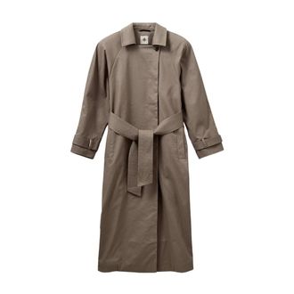 The Garment Premium Baumwoll Trenchcoat - - Coats - Damen - Grau - 2XS