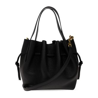 Yuzefi Femme, Sacs, Noir, Taille: ONE Size Scallop Mini Tote