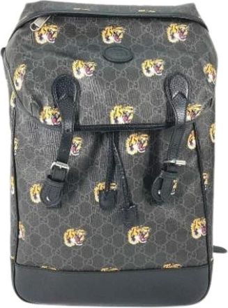 Gucci unisex, Pre-owned, Noir, Taille: ONE Size Sac &agrave; dos doccasion