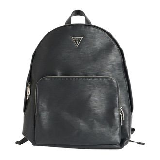 Guess Homme, Sacs, Noir, Taille: ONE Size Milano Logo Backpack