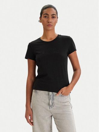 A|X Armani Exchange T-Shirt XW002293 AF17173 UC001 Schwarz Slim Fit