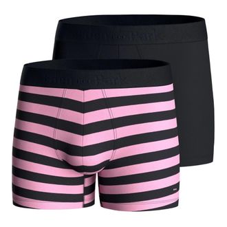 Eden Park Solid and Striped Boxer Pack - - Underwear - Herren - Mehrfarbig - 2XL