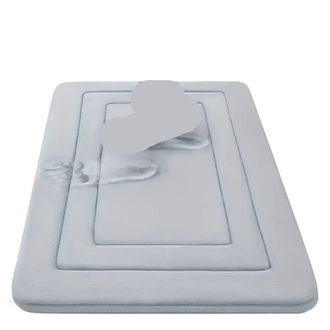 Generic 1 St&uuml;ck saugf&auml;hige rutschfeste Badematte | Bequeme Stehunterlage for Wohnzimmer, Schlafzimmer(Gray)