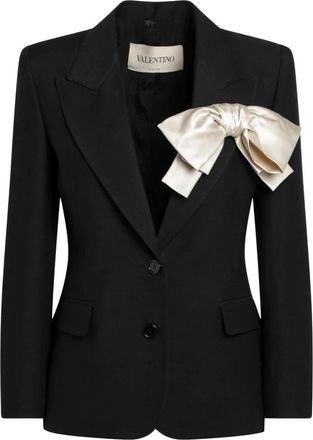 Valentino Garavani Femme, Vestes, Noir, Taille: 36 FR Jacket