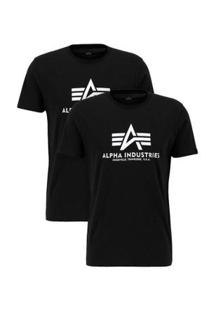 Alpha Industries T-Shirt Basic T-Shirt BL 2 Pack