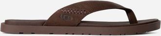 UGG Seaside II Flip f&uuml;r Herren in Brown, Gr&ouml;&szlig;e Leder/Wildleder