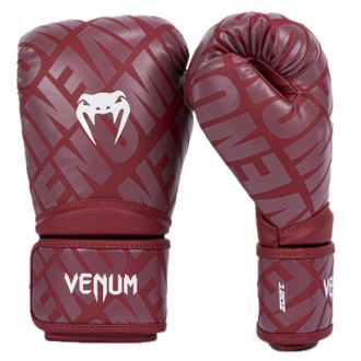 Venum Contender 1.5 XT Boxhandschuhe, Unisex Erwachsene, 12 Oz, Burgunderrot/Weiß