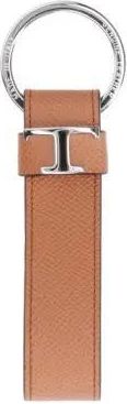 Tod's Tods Schlüssel- & Taschenanhänger - Textured Brown Leather Keychain - Gr. unisize - in Braun - für Damen