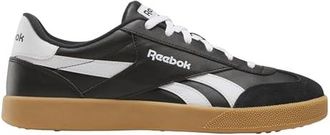 Reebok Baskets Smash Edge en daim unisexe pour adulte, Noir/blanc/gomme, 11 Women/9.5 Men