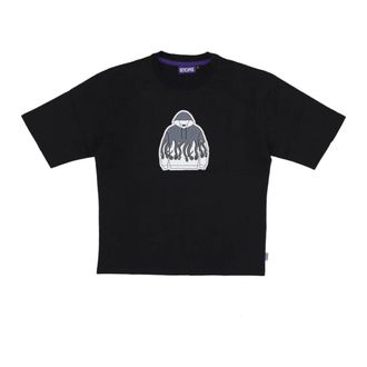 Octopus Schwarzes T-Shirt mit kurzem &Auml;rmel und ikonischem Logo - - Tops - Herren - Schwarzk - XL