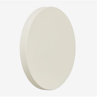 Sklum Sklum - Applique murale de salle de bain &agrave; led en acier inoxydable Arizona Blanc Gardenia &Oslash;18 cm