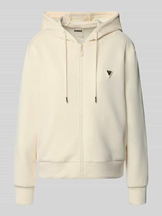 Guess Sweatjacke mit Label-Applikation Modell OLYMPE