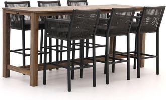 Manifesto Furniture Manifesto Rivola/ROUGH-X 240 cm Gartenbar-Set 7-teilig