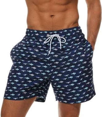 Generic HUIWDP Short de bain d&eacute;t&eacute; &agrave; s&eacute;chage rapide pour homme, A7, 4XL