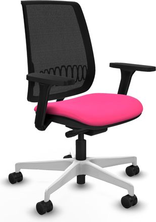 Piqueras y Crespo Alares B&uuml;rostuhl mit 3D-Armlehnen, h&ouml;henverstellbare Lendenwirbelst&uuml;tze, ausgestattet mit Syncro/Traslack und eingespritztem Schaum. Mit Rollen von 65