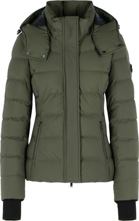 Moose Knuckles Veste en m&eacute;lange de nylon vert Moose Knuckles Betta