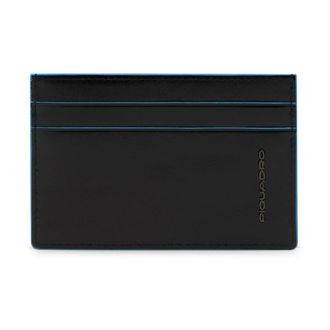 Piquadro Schmale Leder-Kartenh&uuml;lle - - Accessories - unisex - Schwarzk - ONE SIZE