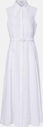 Gabriela Hearst Hemdblusenkleid Durand aus Leinen